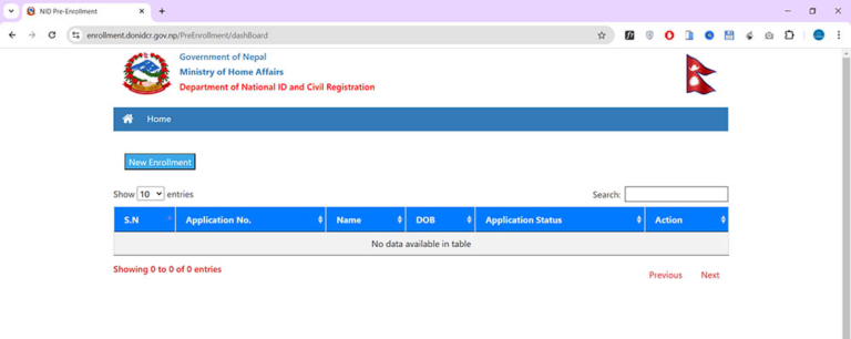 Apply for and Check the Print Status of the Rastriya Parichaya Patra ...